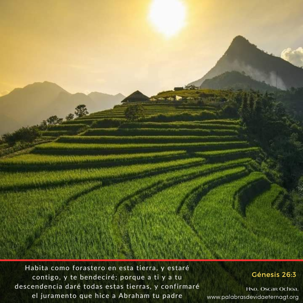 Isaac habita en Gerar - Palabras de Vida Eterna